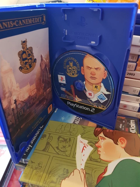 Canis Canem Edit Bully For Playstation 2 Ps2 With Map £440 Picclick Uk