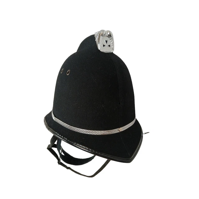 COXCOMB TOP POLICE Helmet Custodian Memorabilia Black TV Collector ...