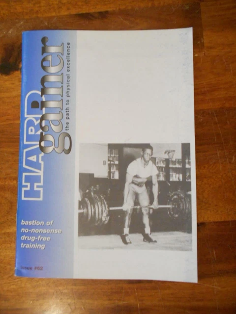 HARDGAINER BODYBUILDING MUSCLE strength magazine NATHAN HARRIS #62 £7. ...