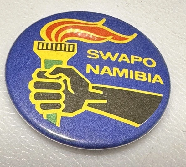 VINTAGE SWAPO NAMIBIA South West Africa Political Party Cause Pin ...