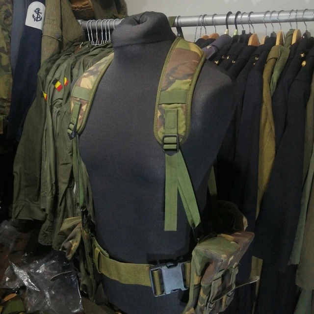 BRITISH ARMY DPM Camouflage Tactical Combat Rig PLCE Webbing Yoke ...