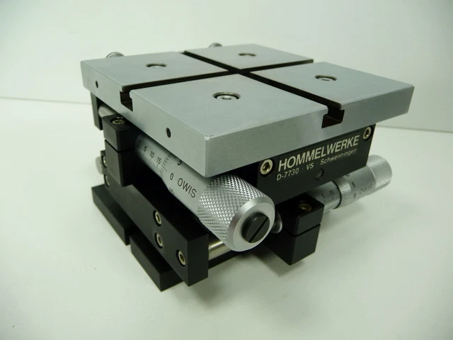 TABLE HOMMEL XYR table à mesurer table croisée pour rugosité, contour ...