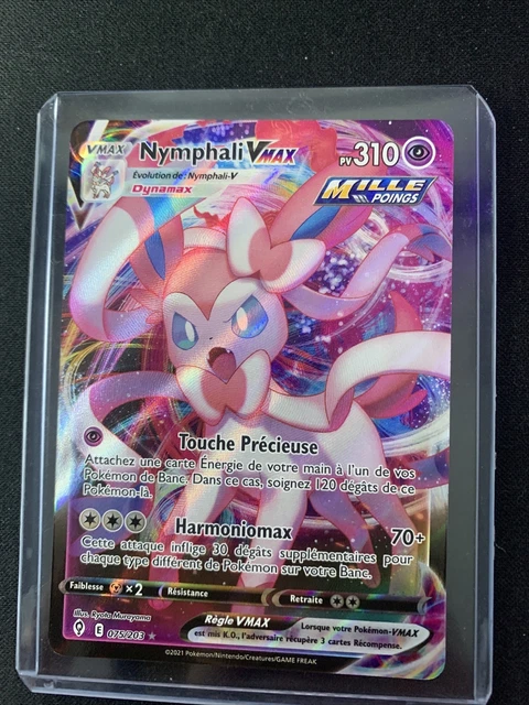CARTE POKÉMON - Nymphali Vmax 075/203 - Évolution Céleste - Neuve FR ...