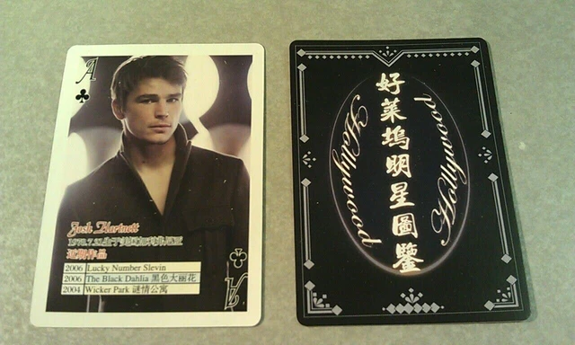 JOSH HARTNETT LUCKY Number Slevin Wicker Park Actor Hollywood Playing ...