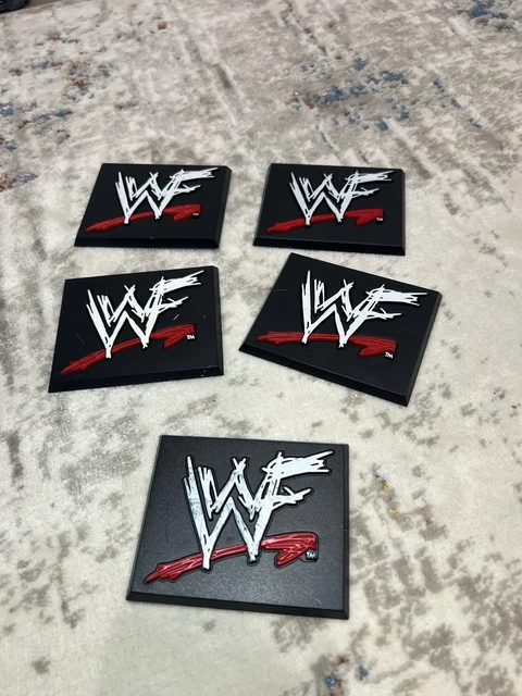 VINTAGE WWE WWF Jakks Wrestling Figure Display Stands - Lot Of 5 £13.47 ...