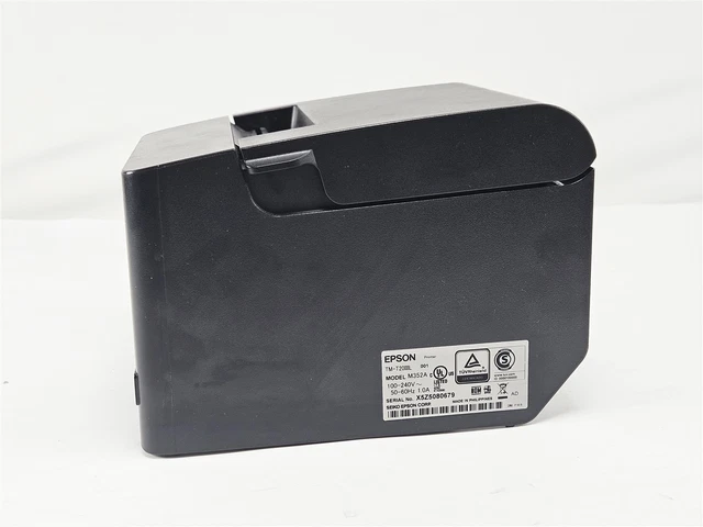 EPSON TM-T20IIIL M352A Thermal POS Receipt Printer USB Serial 250mm/s ...