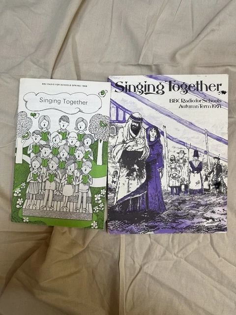 BBC RADIO FOR School Singing Together - Spring 1968 & Autumn 1971 £9.99 ...
