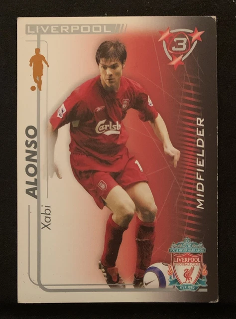 SHOOT OUT 2005/06 XABI ALONSO Liverpool FC EUR 2,09 - PicClick FR
