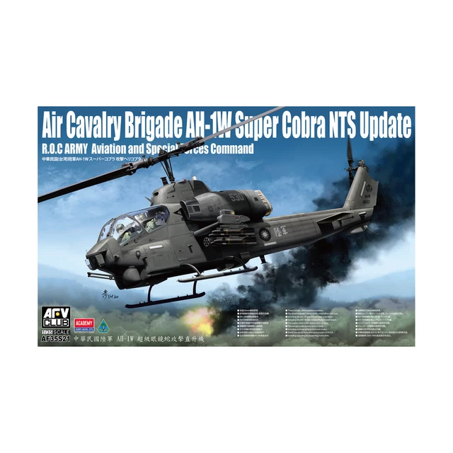 AFV CLUB MODÈLE 1/35 Air Cavalryu Brigade AH-11W Supra Cobra Nts Update ...