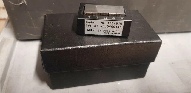 MITUTOYO NO . 178-610 Calibration block step gage micron EUR 40,00 ...