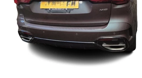 MG HS 2021-2024 Rear Bumper Cover Panel With Diffuser Reflectors And ...