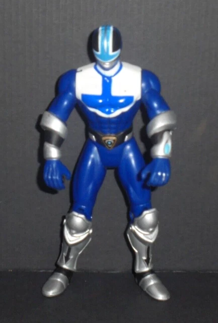 POWER RANGERS TIME Force Blue Ranger Jointed Action Figure £5.00 ...
