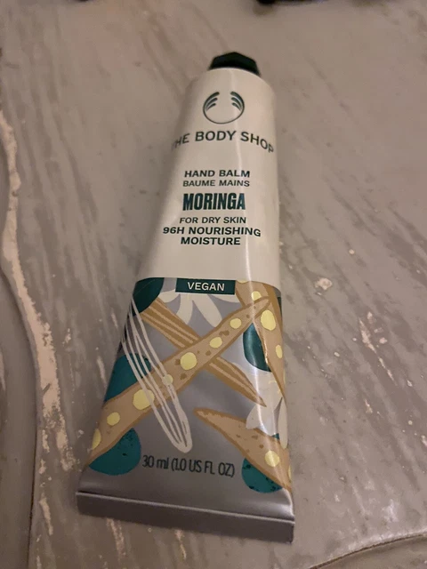 BODY SHOP MORINGA Hand Balm Cream Vegan 30ml Travel Size £2.99 ...