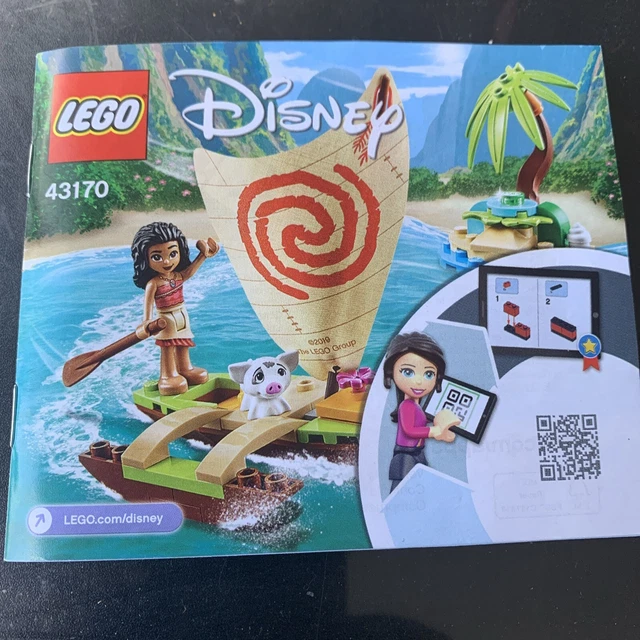 Lego Disney Princess Moana S Ocean Adventure 43170 12 99 Picclick Uk