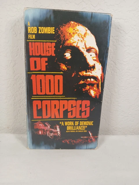 HOUSE OF 1000 Corpses VHS 2002 Horror Rob Zombie Film £18.01 - PicClick UK