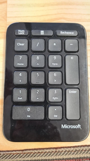 MICROSOFT WIRELESS Number Model 1558 Replacement Keypad ONLY £10.00 ...