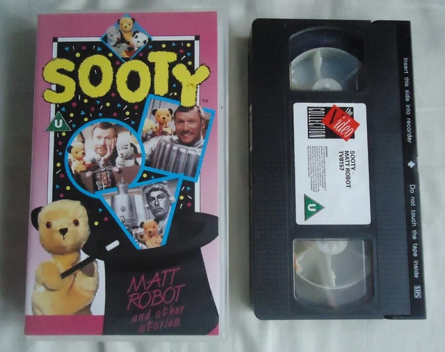 SOOTY MATT ROBOT And Other Stories VHS Video 1992 60 Minutes Thames SOOTY MATT ROBOT And Other Stories VHS Video 1992 60 Minutes Thames