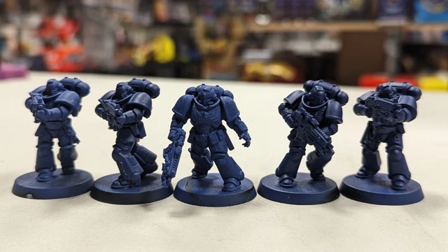5 PRIMARIS INTERCESSORS / Intercessor Squad Space Marines Warhammer 40k ...