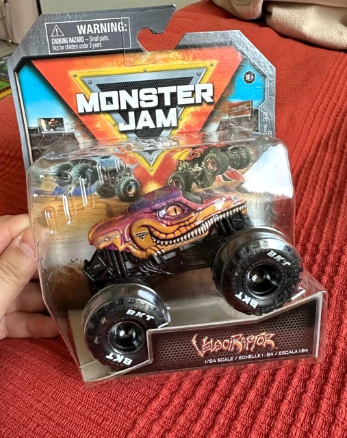 MONSTER JAM VELOCIRAPTOR Truck 1:64 Rare Hot Wheels *NEW!* £4.99 ...