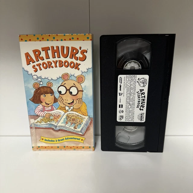 ARTHUR- ARTHUR’S STORYBOOK VHS PBS Kids Arthur VHS Tape Good Condition ...