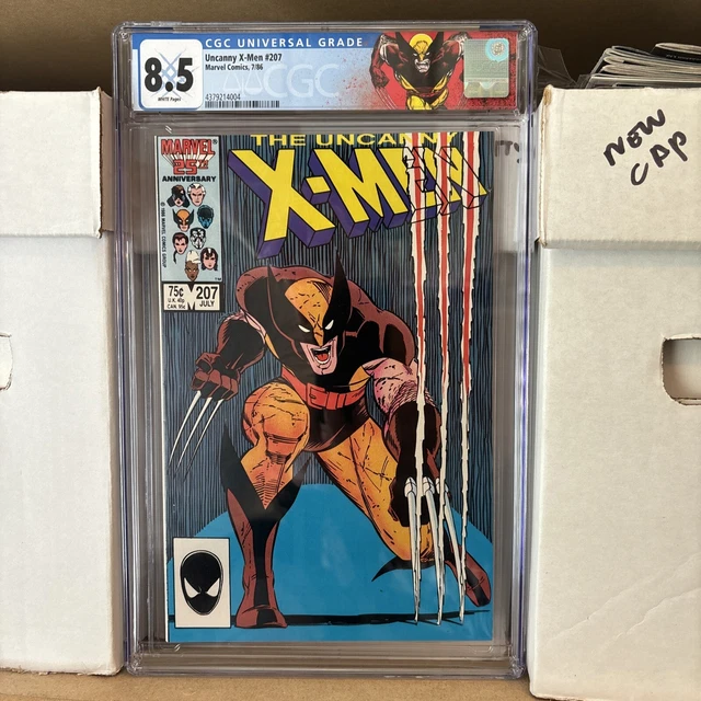 UNCANNY X-MEN #207 (Marvel, 1986) CGC 8,5 couverture emblématique par ...