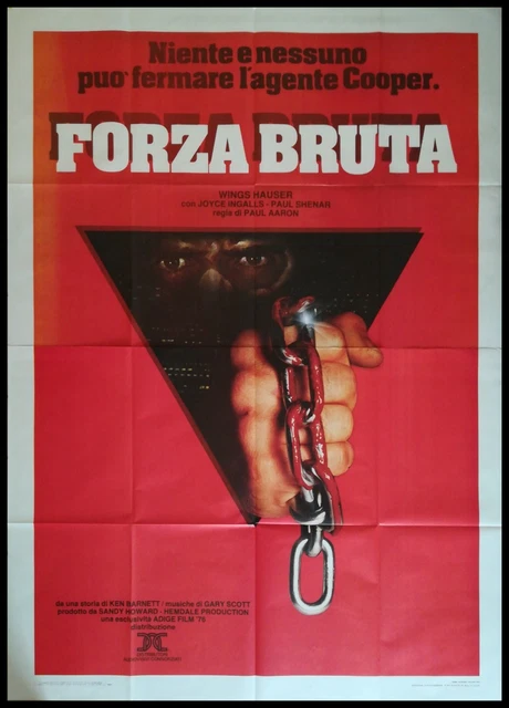 FORZA BRUTA MANIFESTO Film 4F Poster Originale Cinema PAUL AARON SNYDER ...