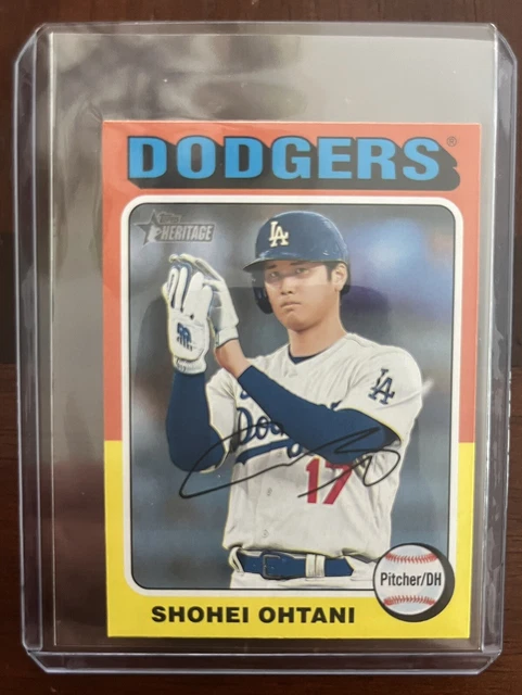2024 TOPPS HERITAGE Baseball Mini #371 Shohei Ohtani Los Angeles Dodgers EUR 7,28 - PicClick IT