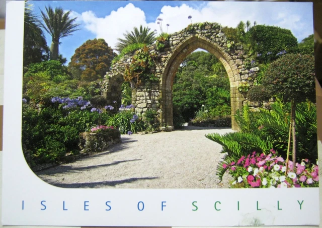 ENGLAND ISLES OF Scilly Tresco Priory Church Abbey Garden - posted £3. ...
