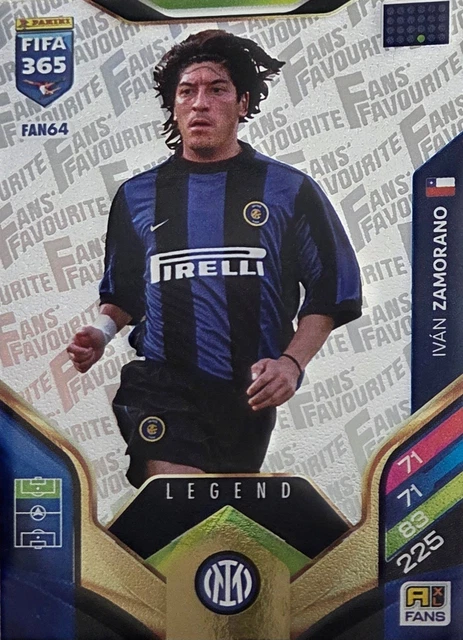 PANINI 365 2026 FAN64 Fans' Favourite Legend Iván Zamorano Inter ...