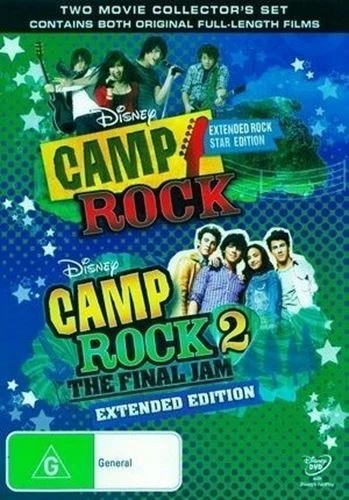CAMP ROCK/CAMP ROCK 2 -The Final Jam (DVD, 2010, 2-Disc Set) Brand New ...