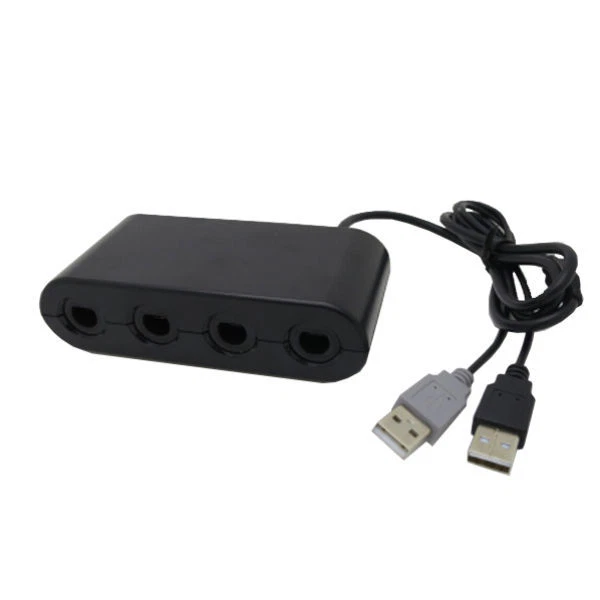 NEW GAMECUBE CONTROLLER Adapter for Nintendo Switch Consoles - 4 Ports ...