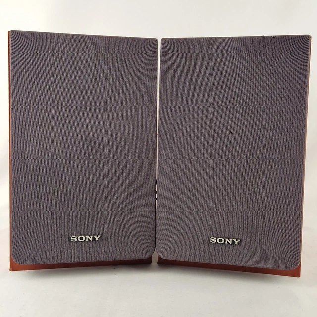 SONY SS-CGPX9 2-WAY Bass Reflex Bookshelf Speakers £37.95 - PicClick UK