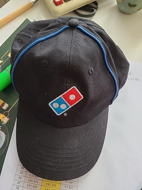 DOMINO’S PIZZA HAT Cap Genuine Fancy Dress Party Delivery £0.99 ...