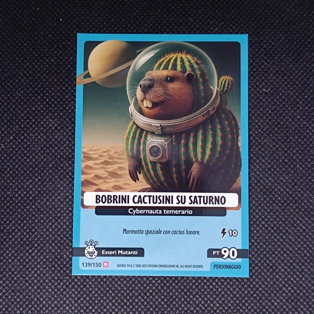 [T017] SKIFIDOL ITALIAN Brainrot Bobrini Cactusini Su Saturno N*139 EUR ...