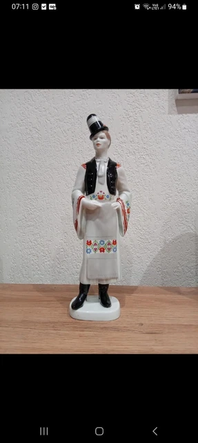 GRANDE STATUETTE ANCIENNE porcelaine Maréchal NEY NAPOLEON EMPIRE EUR ...