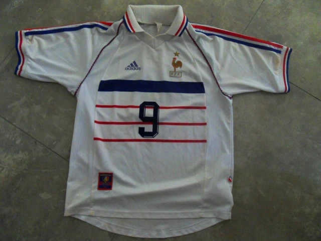 MAILLOT ADIDAS EQUIPE De France De Football Vintage 1998 Post Coupe Du Monde EUR 50,00 - PicClick FR