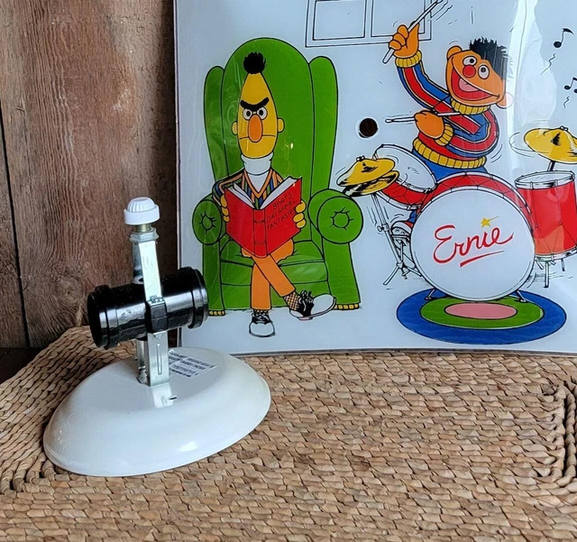VINTAGE MUPPETS SESAME Street Bert and Ernie Ceiling Light Lamp Lamp ...