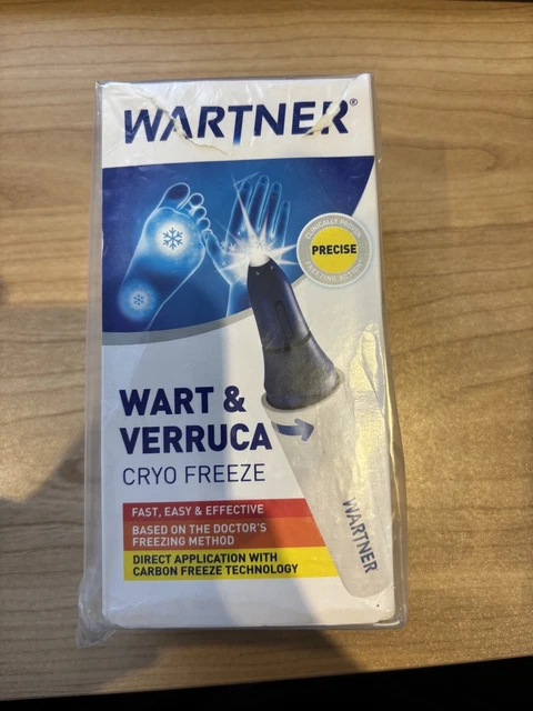 WARTNER CRYO FREEZE Wart & Verruca Remover £12.91 - PicClick UK