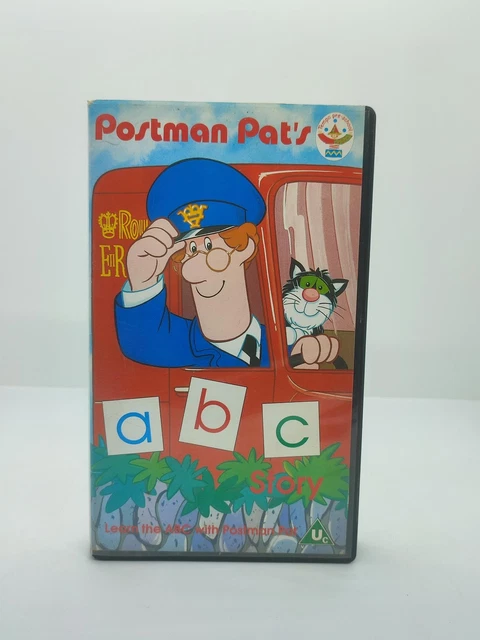 POSTMAN PAT'S A b c [1990] On VHS Video Cassette Tape £7.19 - PicClick UK