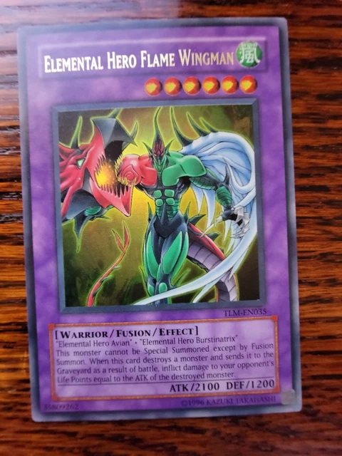 YUGIOH ! ELEMENTAL Hero Flame Wingman - TLM-EN035 - Ultra Rare Illimité ...