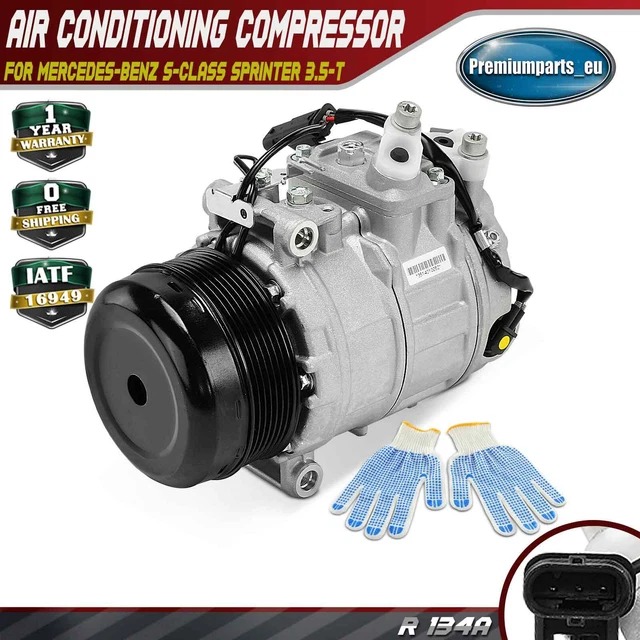 AIR CONDITIONING COMPRESSOR for Mercedes-Benz S-Class Sprinter 3.5-T 3 ...