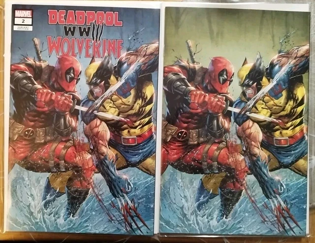 Deadpool & Wolverine: Wwiii #2 Trade Dress And Virgin Tyler Kirkham 
