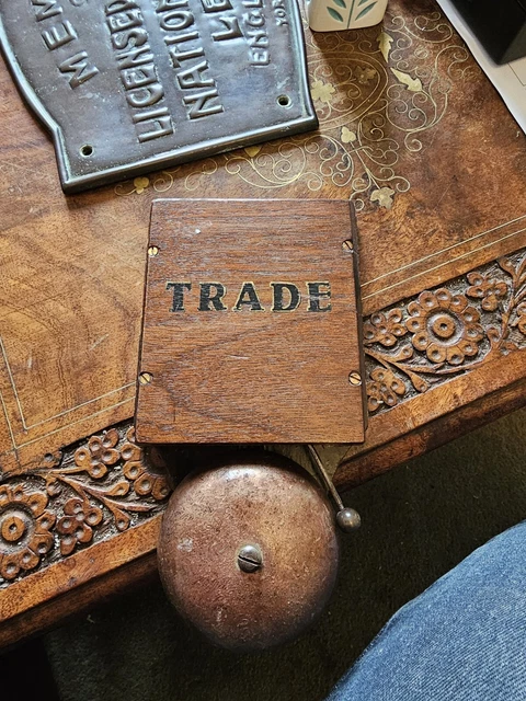 ANTIQUE TELEPHONE/DOOR BELL Tradesmans Call Bell Victorian £19.99 ...