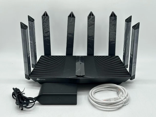 TP-LINK ARCHER AX80 Dual-Band AX6000 Wi-Fi 6 Router - Black $94.95 ...