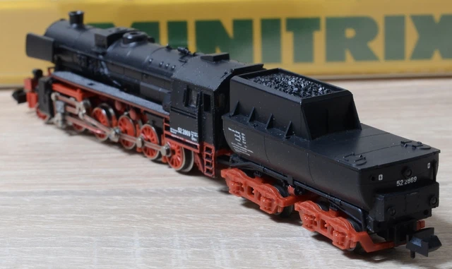MINITRIX 2151 STEAM locomotive series 52 2869 of the DB / original ...