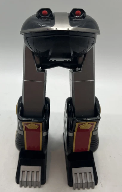 MIGHTY MORPHIN POWER Rangers Mmpr Deluxe Ninja Megazord Black Frog Zord ...