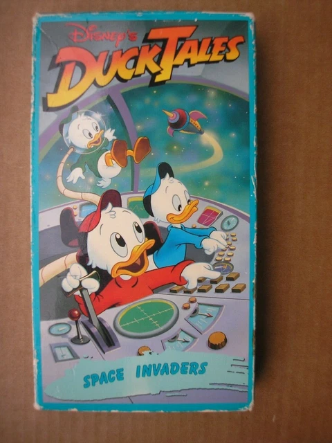 DISNEYS DUCKTALES SPACE Invaders VHS 1990 Donald Duck vintage $3.37 ...
