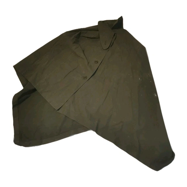 BRITISH ARMY WW2 Style Rubber Rain Cape Dutch Post War Issue £50.00 ...