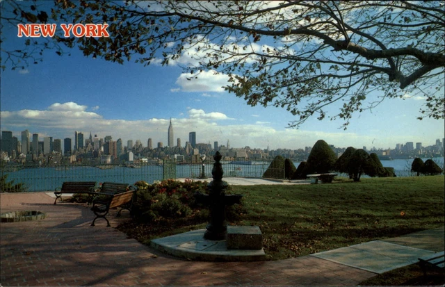 SKYLINE NEW YORK City New York vintage postcard z724 £4.89 - PicClick UK