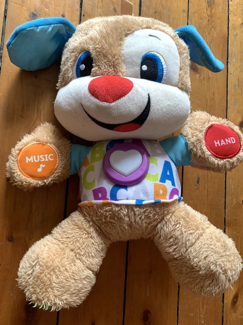FISHER PRICE LEARNING ABC Talking Teddy Bear Smart Stages £4.95 ...